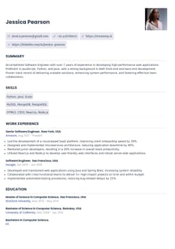 Reverse Chronological Resume — Templates & Examples (2025)